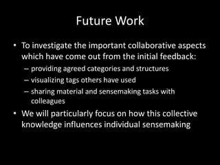 Sensemaking workshop | PPTX