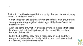 Religious legitimacy and the culture of Entitlement | PPTX