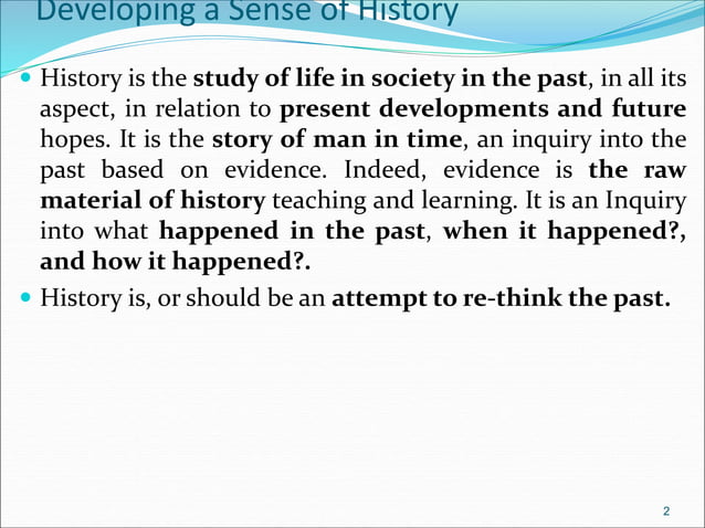 Sense of History.ppt