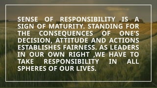 SENSE OF RESPONSIBILITY IN YOU WORK.pptx