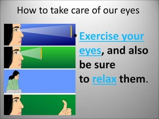 Sense of sight (structure of the eye.pptx) | PPT