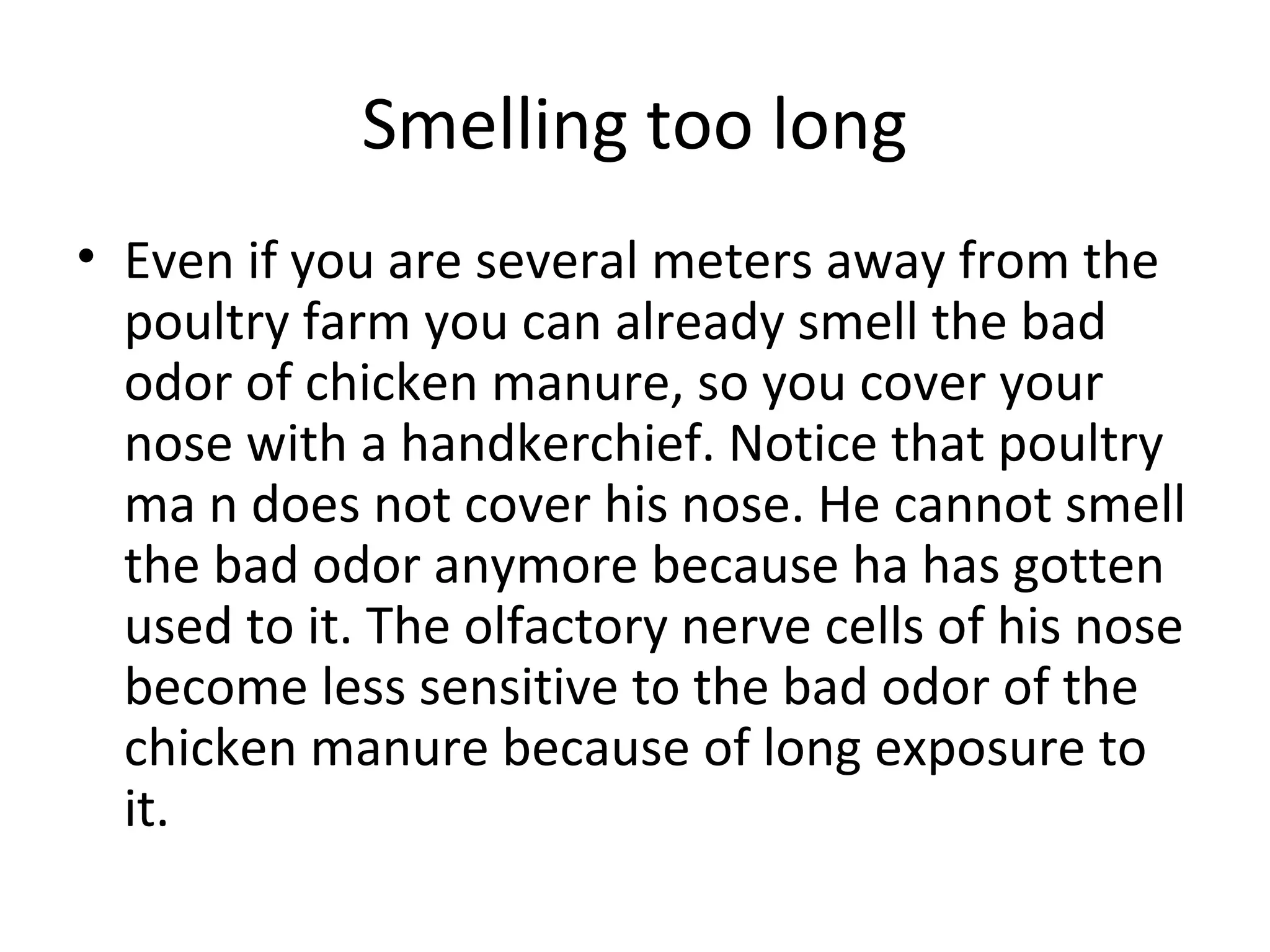 Sense of smell(nose.ppt grade 3) | PPT