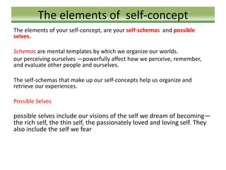 Sense of the self in the world | PPTX