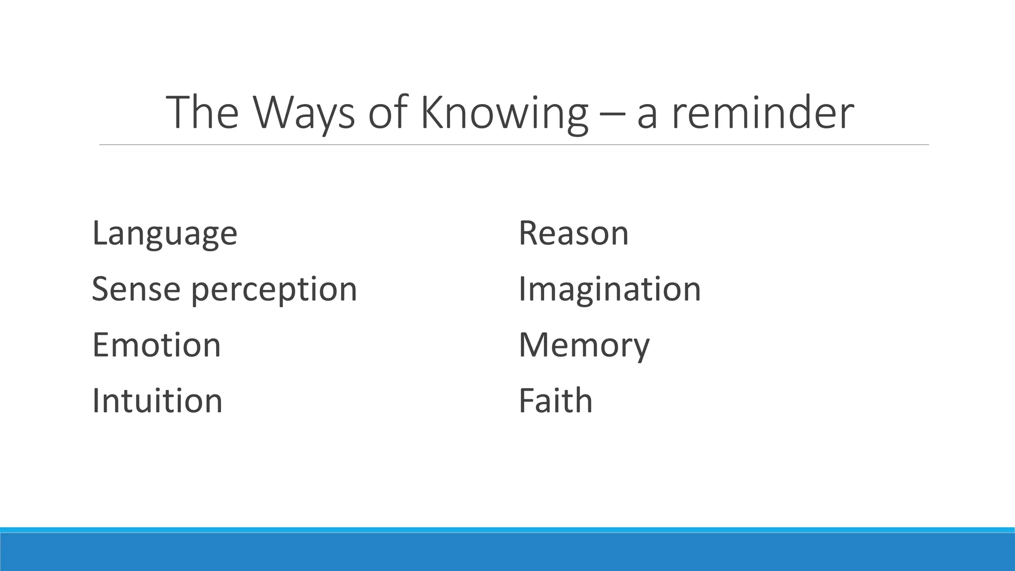 Sense perception and language | PPT