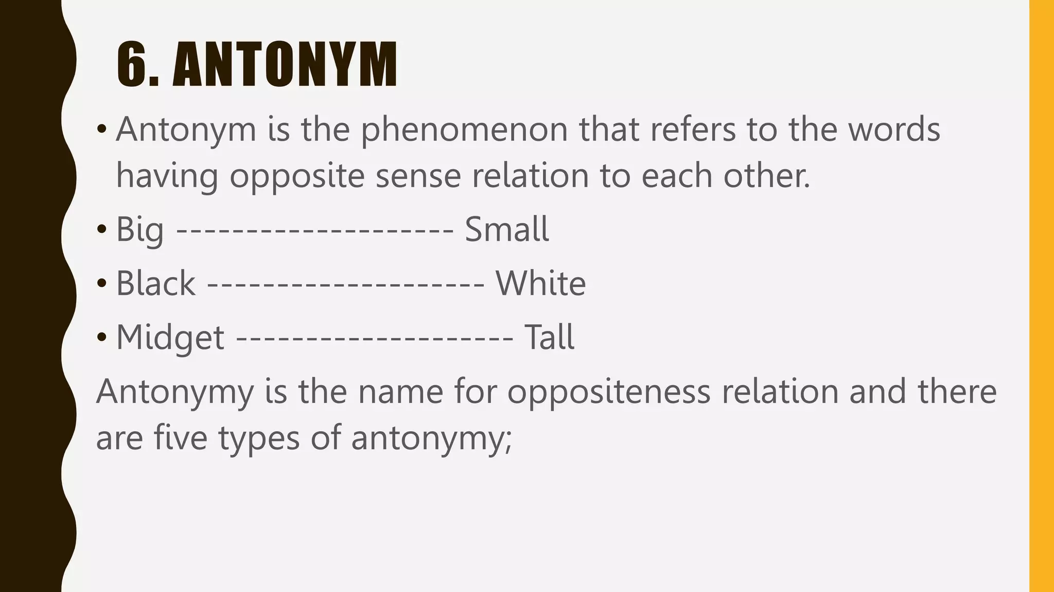 Sense Relation & Semantic | PPTX