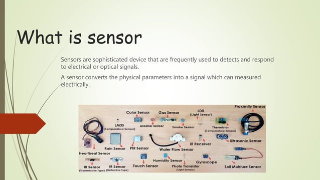Senser in car engine | PPT