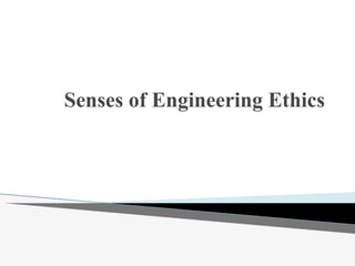 senses of engineering ethics.pdf for engineerign studnets | PPT
