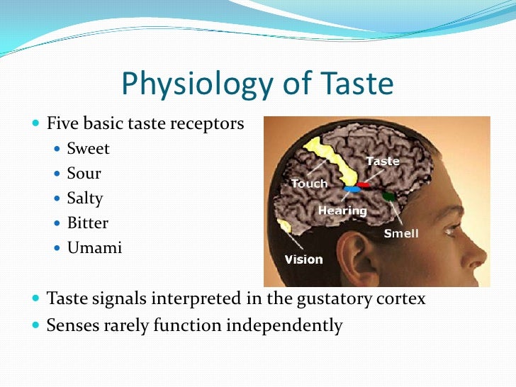 Senses of Taste