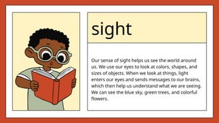 senses organs ppt.pptx how to learn senses for kids | PPTX