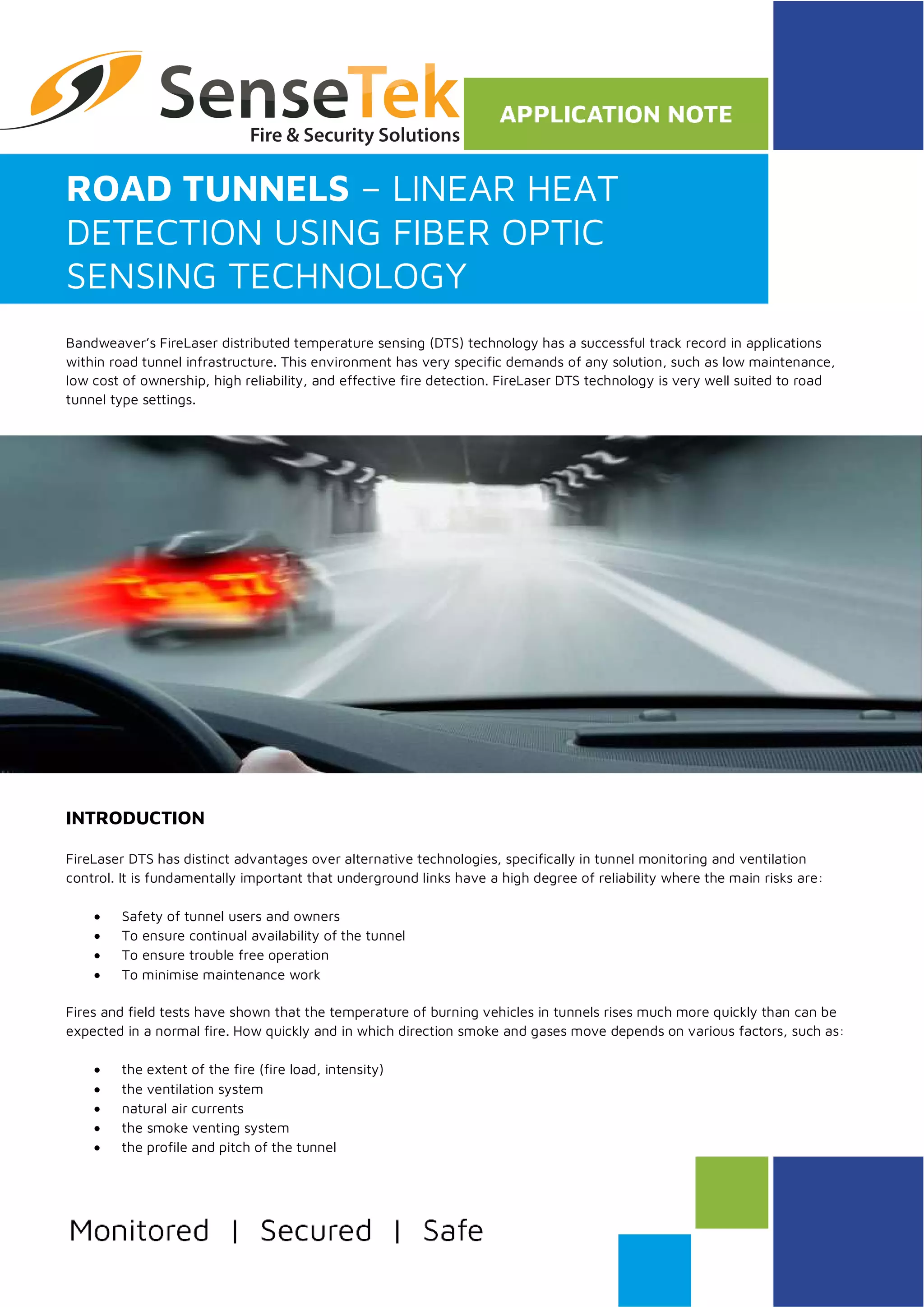 SenseTek_Firelaser_Bandweaver_Application-Tunnels-LHD | PDF