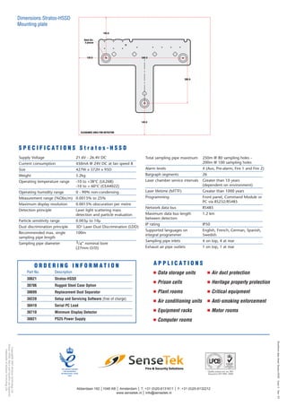 SenseTek Stratos HSSD2 datasheet | PDF | Computer Peripherals | Computing