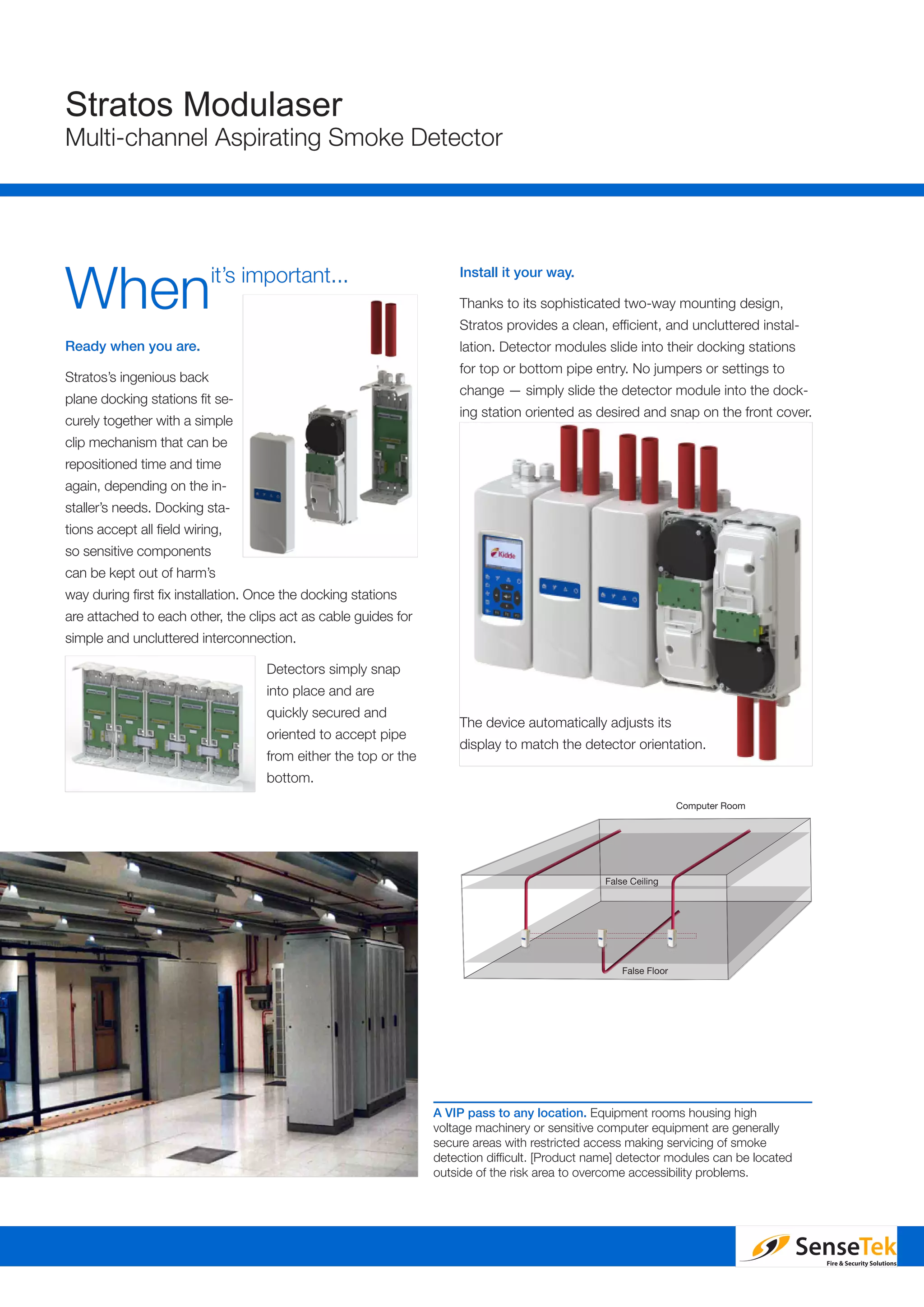 SenseTek Stratos Modulaser Sales Sheet | PDF