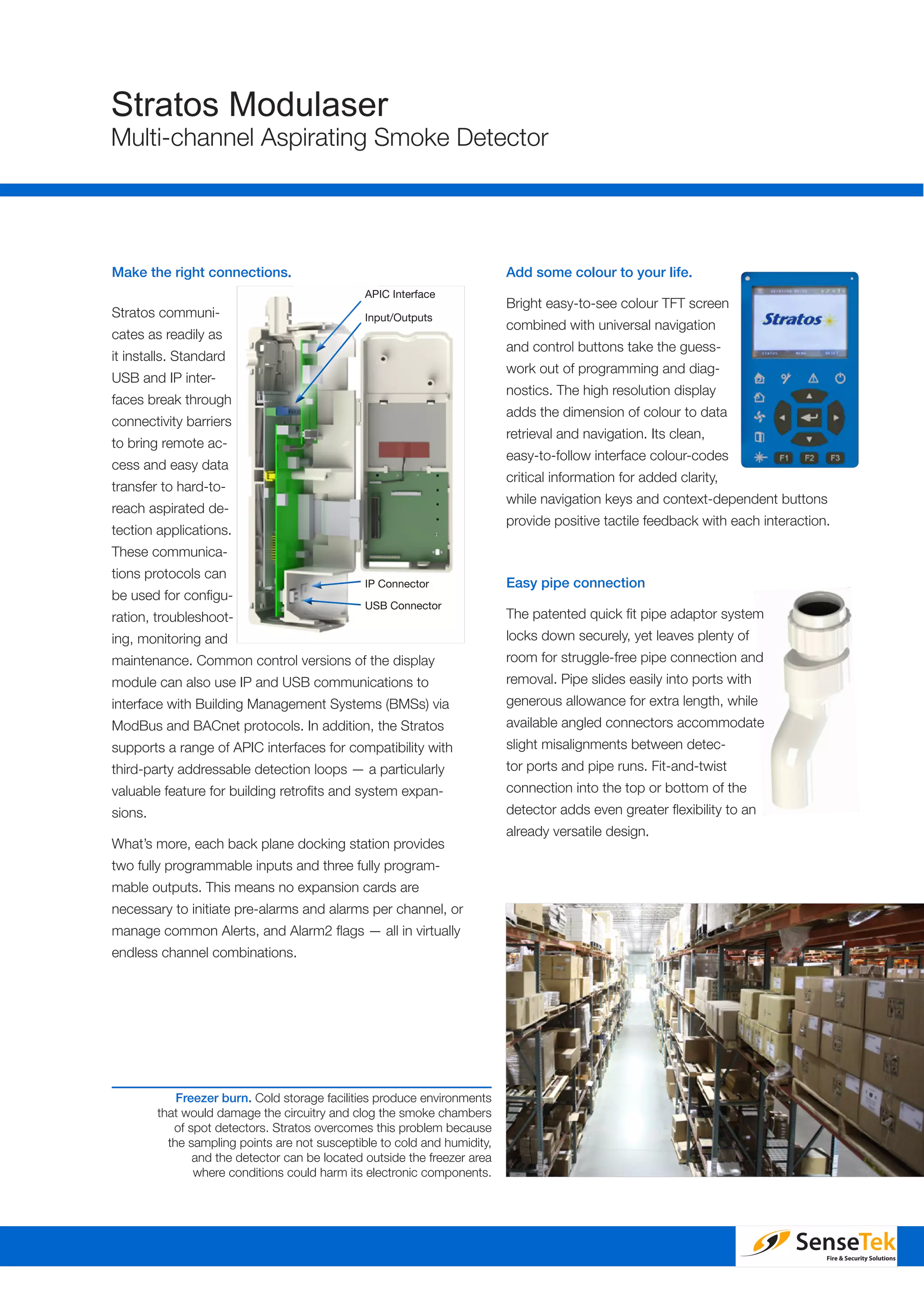 SenseTek Stratos Modulaser Sales Sheet | PDF