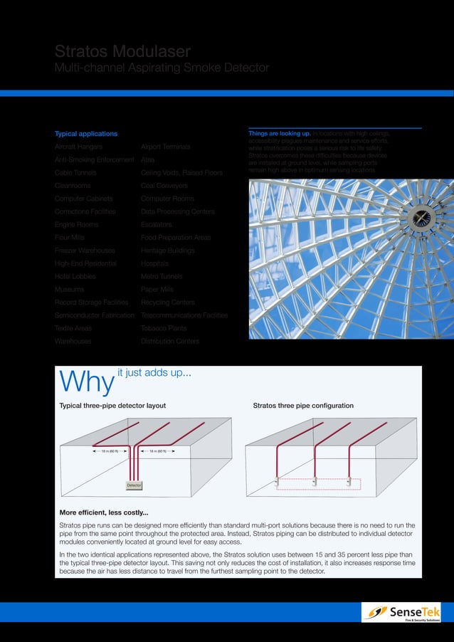 SenseTek Stratos Modulaser Sales Sheet | PDF