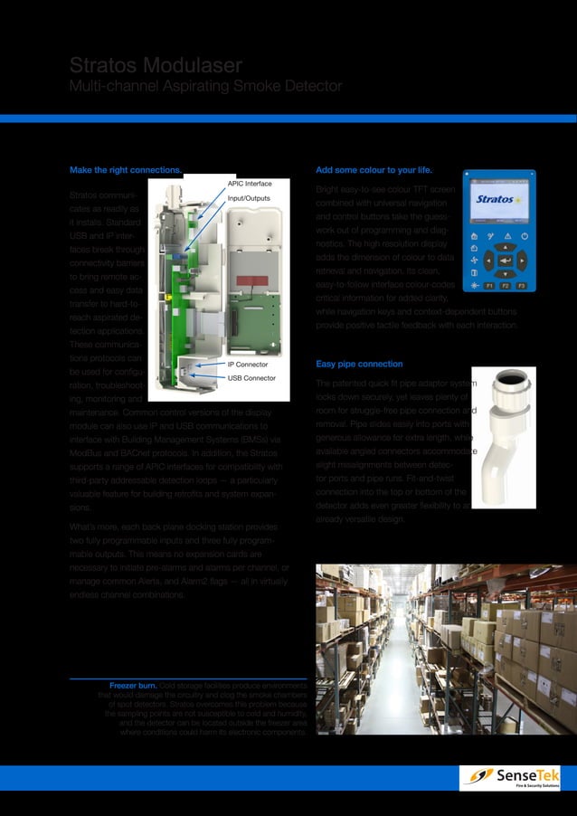 SenseTek Stratos Modulaser Sales Sheet | PDF