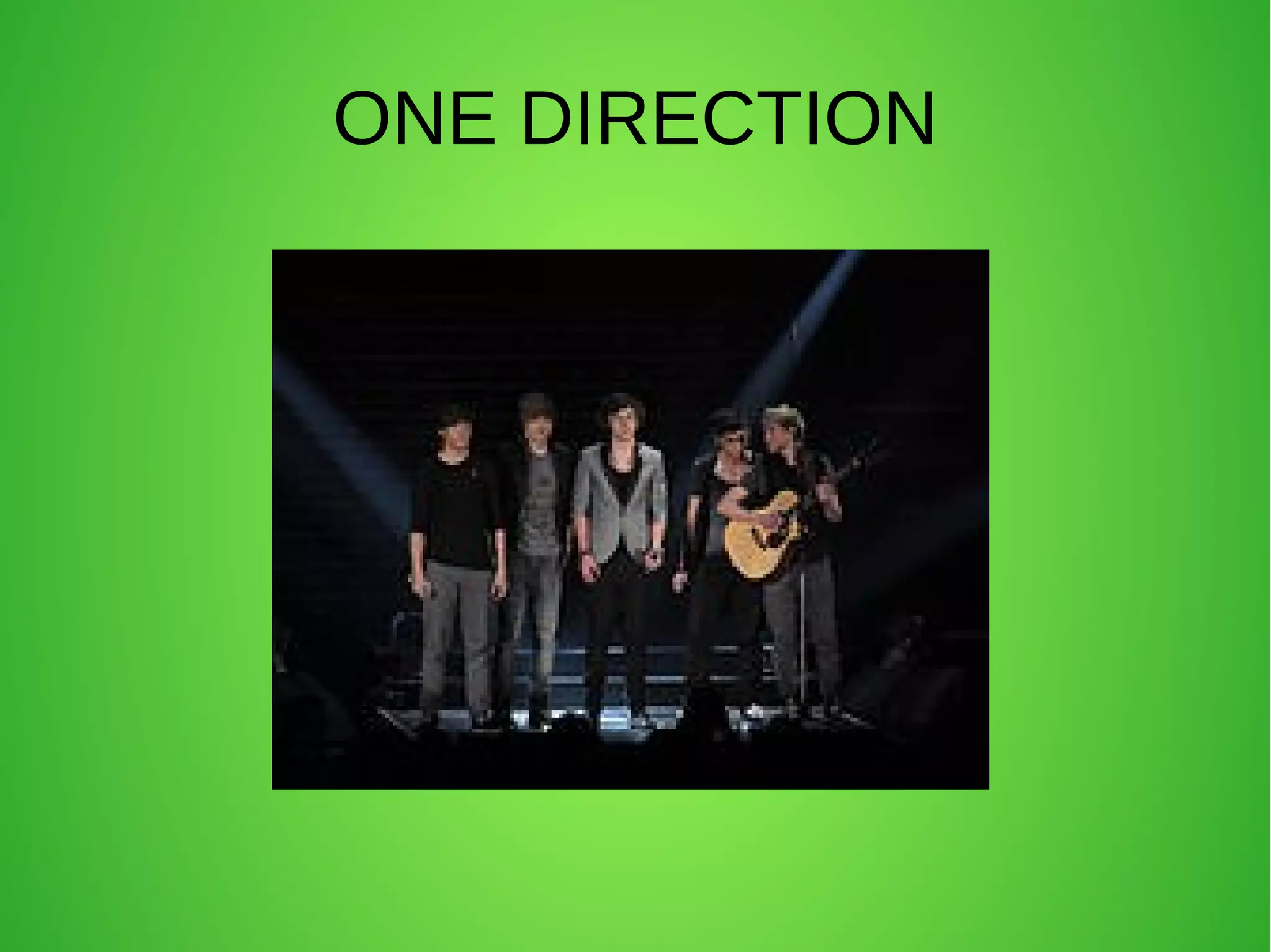 ONE DIRECTION | PPT