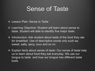 Sensory Organs | PPTX