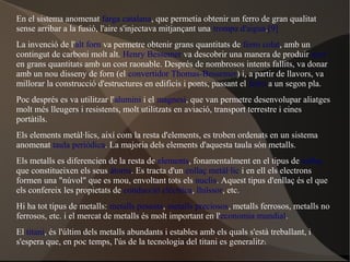 Els metalls | ODP
