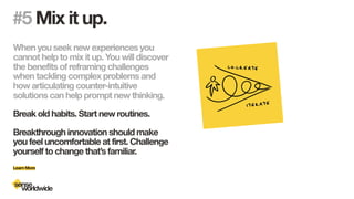 Five Principles to Drive Breakthrough Innovation | PPT