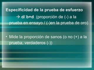 Sensibilidad y especificidad | PPT