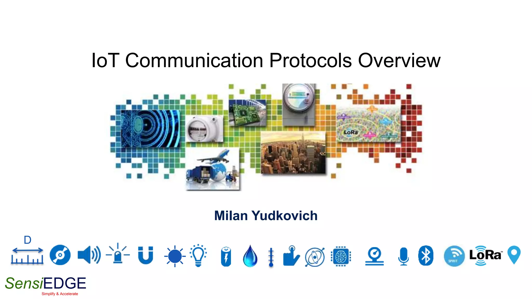 IoT Communication protocols Overview | PPTX