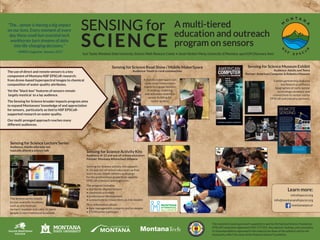 Sensing for Science: A poster for the NSF EPSCoR National Conference | PPT