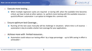 How to accelerate UAT & Regression Testing | PPT