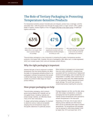 Optimizing Packaging for Temperature-Sensitive Shipments | PDF