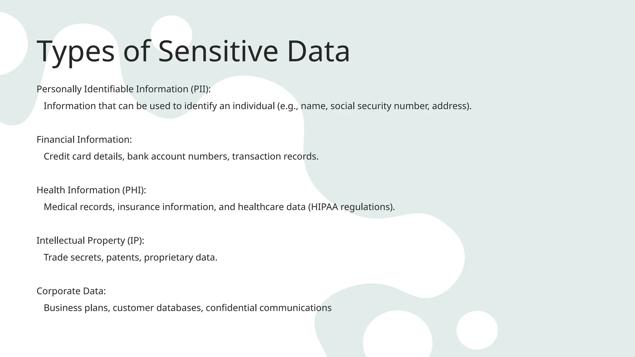 Sensitive Data1 In Cyber Security Pptx
