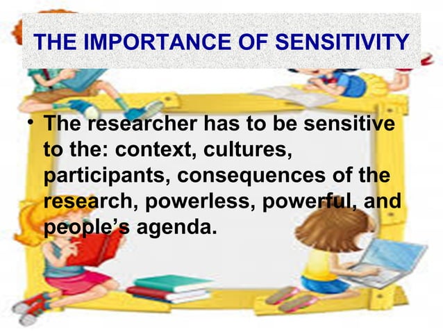 Sensitive Educational Research | PPT
