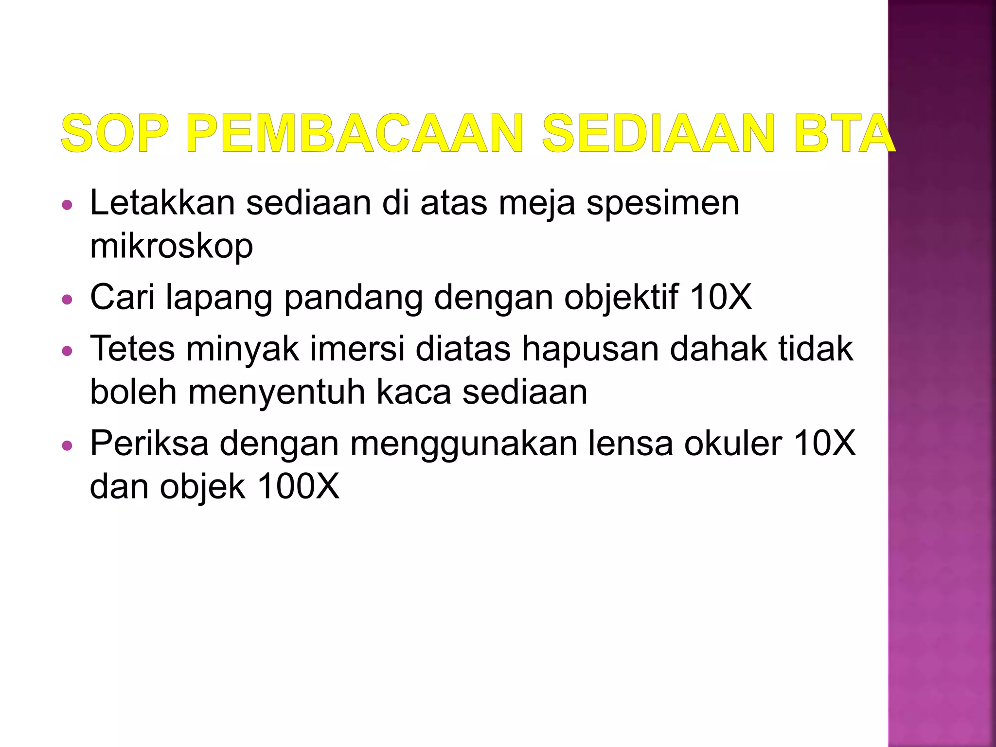 Sensitivitas tes, pewarnaan bta & Identifikasi strepto staphylo | PPTX