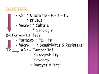 Sensitivitas tes, pewarnaan bta & Identifikasi strepto staphylo | PPTX