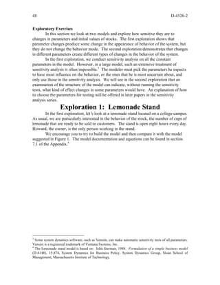 Sensitivity analysis | PDF