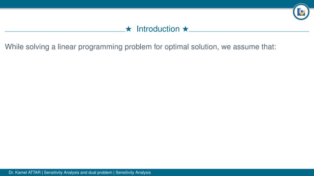 Operations research(Sensitivity analysis) | PDF