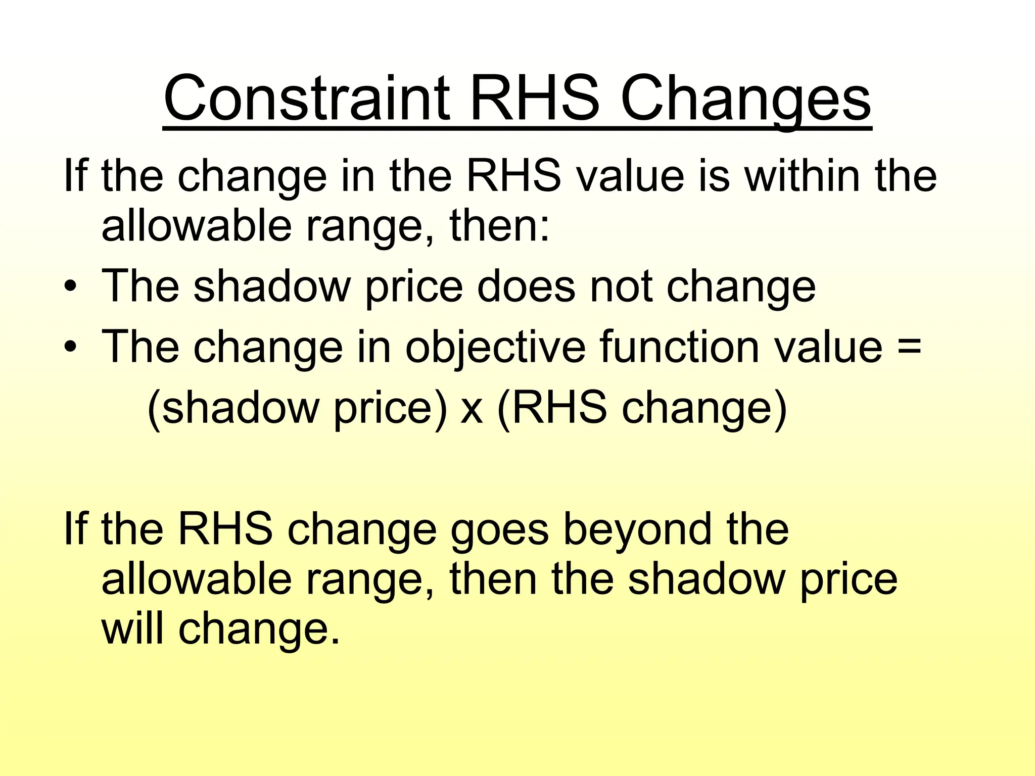 Sensitivity analysis of LP chapter 4.ppt