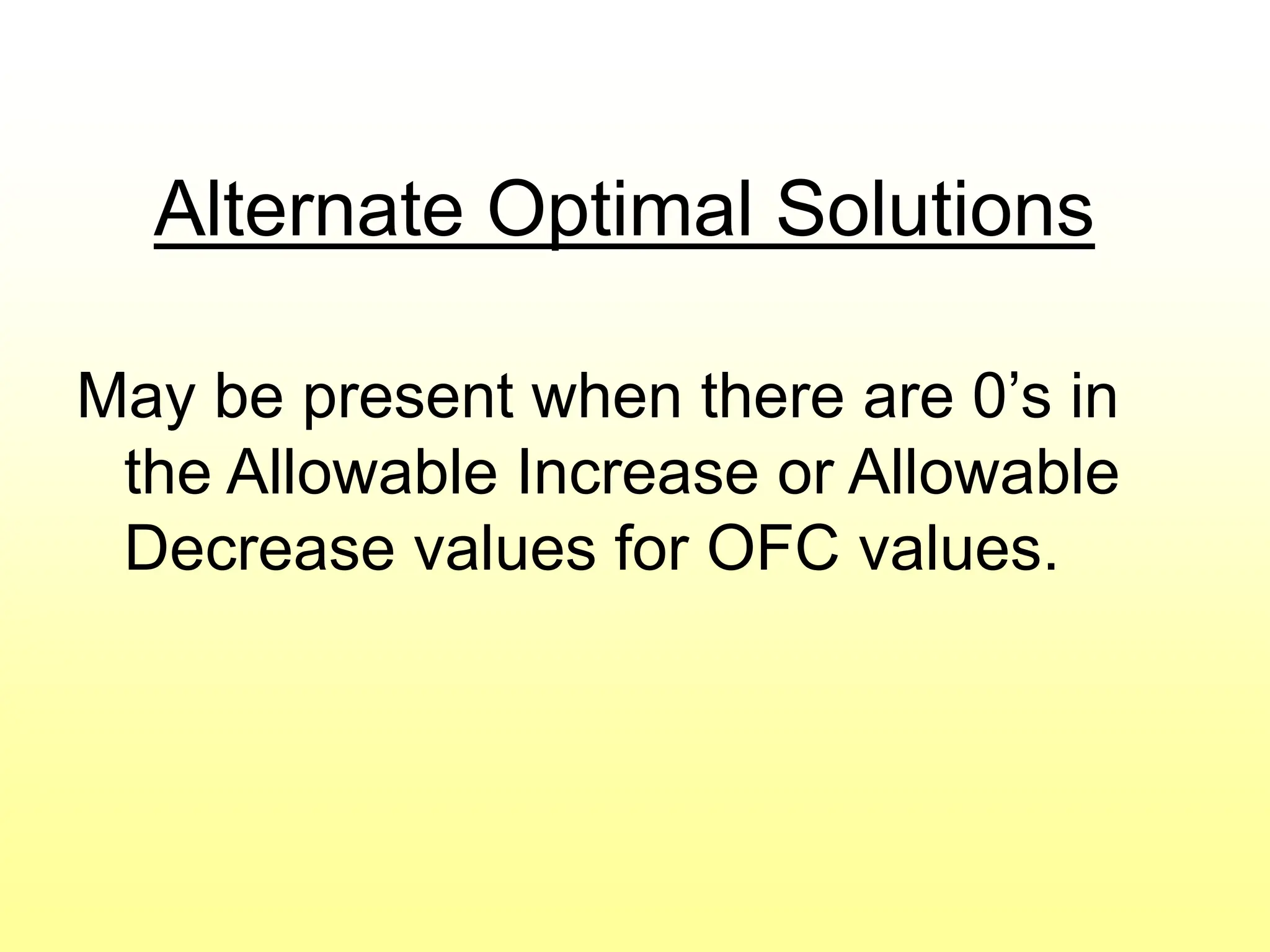 Sensitivity analysis of LP chapter 4.ppt