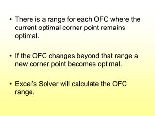 Sensitivity analysis of LP chapter 4.ppt