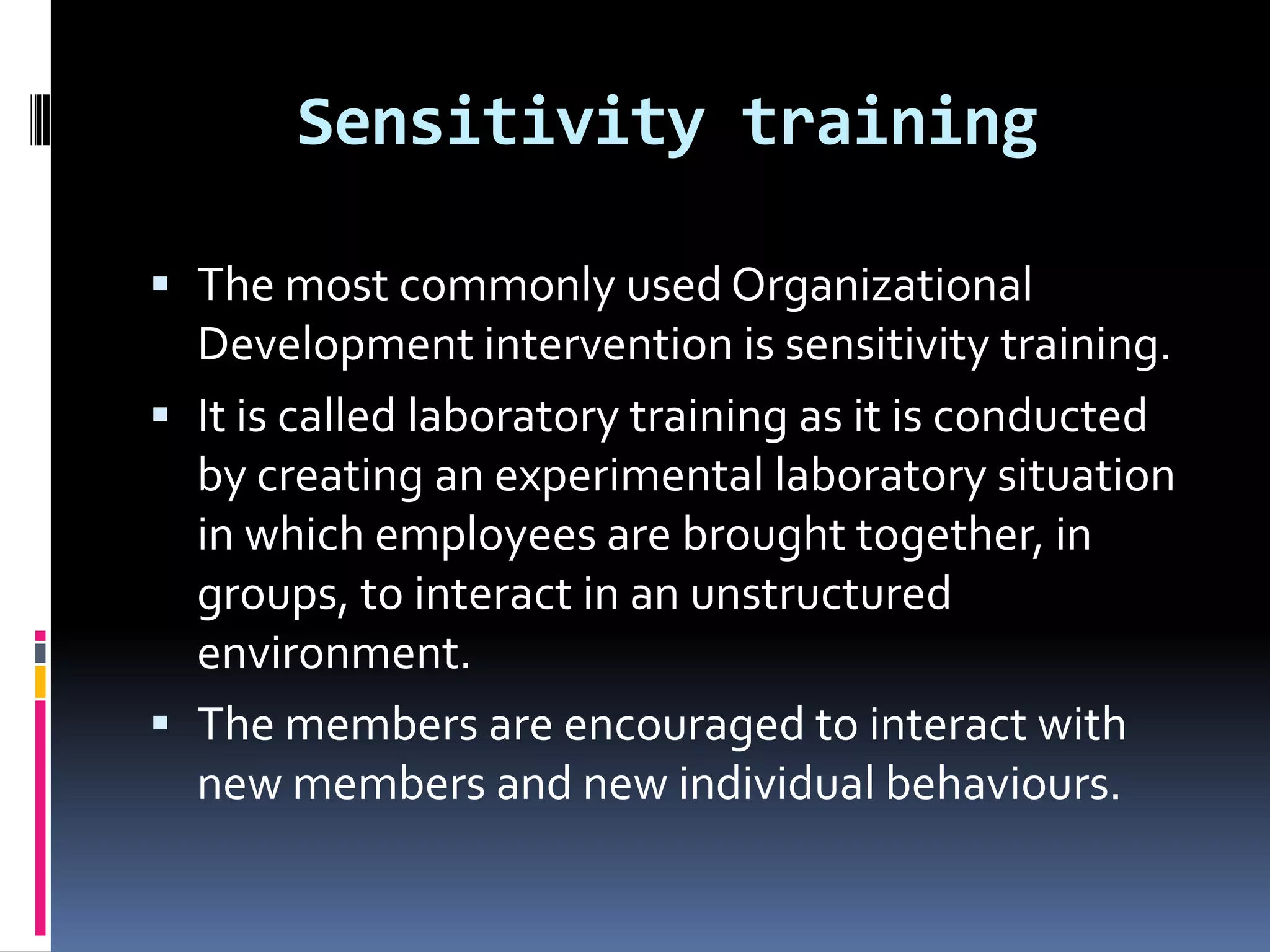 Sensitivity training | PPTX