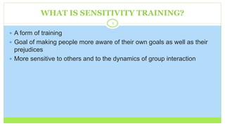 Sensitivity training | PPTX