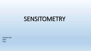 Sensitometer | PPTX
