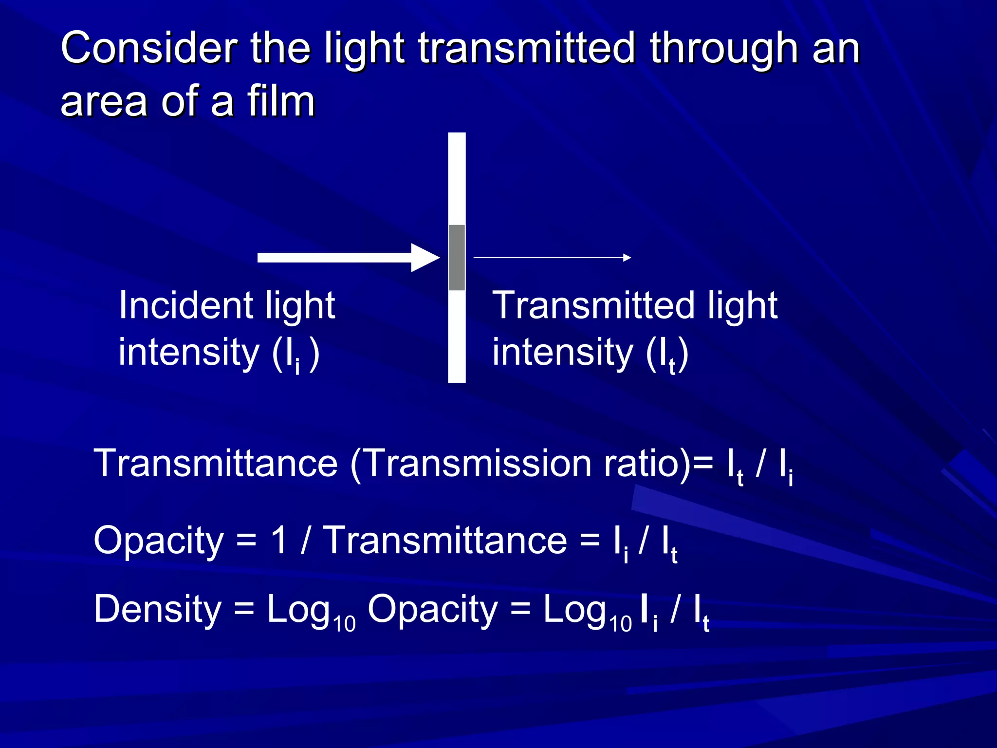 Sensitometry3 | PPT