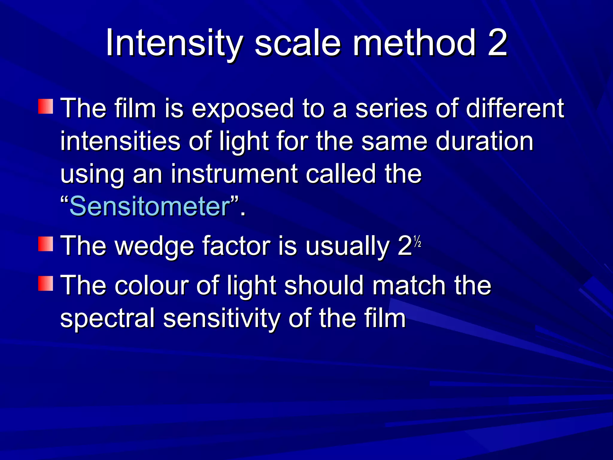 Sensitometry3 | PPT