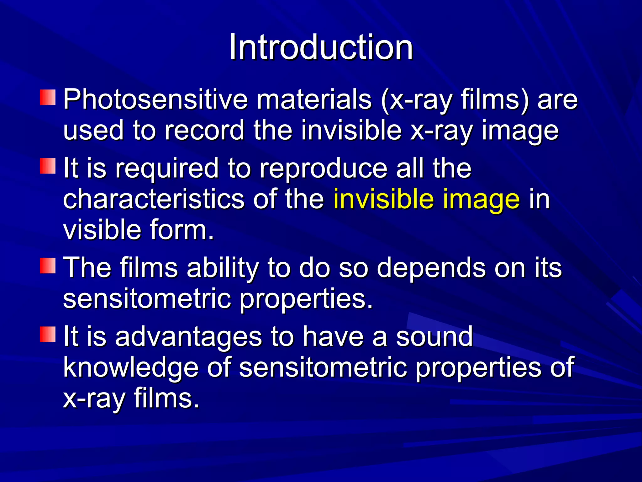 Sensitometry3 | PPT