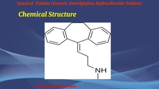 Sensival Tablets (Generic Nortriptyline Hydrochloride Tablets) | PPT