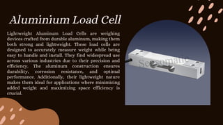 Best Load cell manufacturers in India | PDF