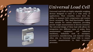 Best Load cell manufacturers in India | PDF