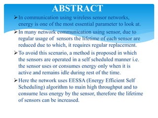 Wireless Sensor | PPTX