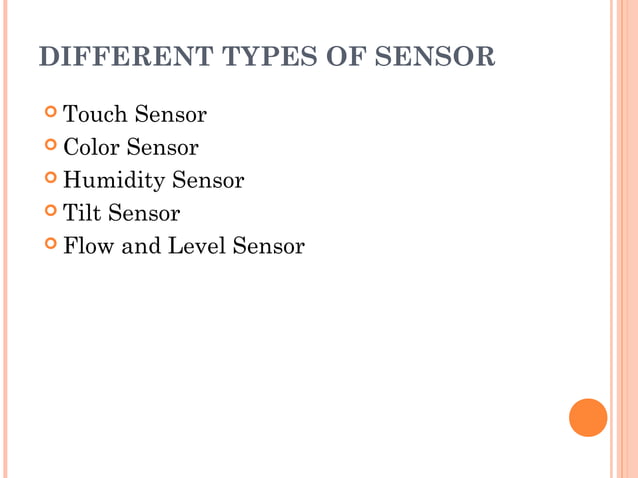Sensor | PPT