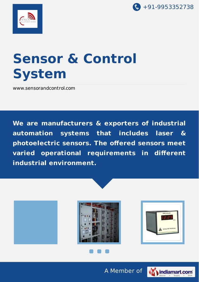 Sensor control-system | PDF
