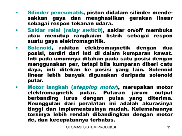 SENSOR AKUATOR PADA SISTEM HIDROLIK DAN PNEUMATIK.ppt